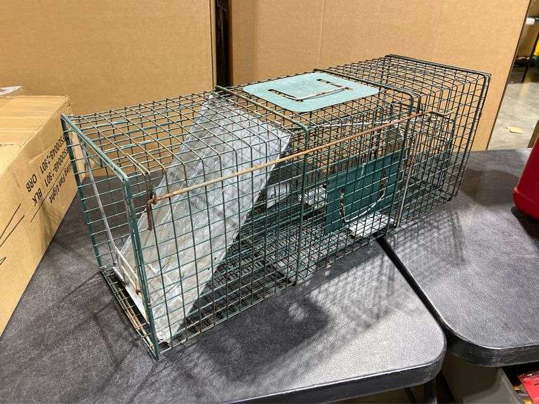 2 Metal Animal Traps - Matthews Auctioneers