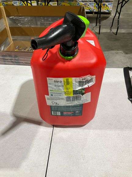 5 Gallon Gas Jug - Matthews Auctioneers
