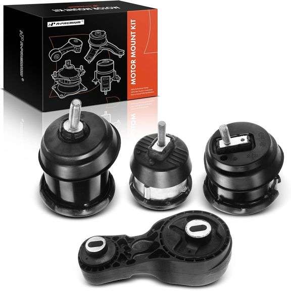 A-Premium 4pcs Engine Motor and Transmission Mount Kit Compatible with ...