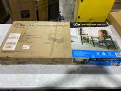 Regal Home Entryway Storage Bench - Matthews Auctioneers