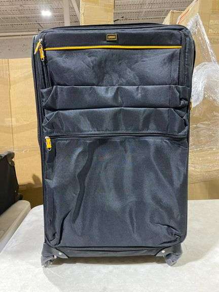 Lucas Luggage 32in., Black and Yellow - Matthews Auctioneers