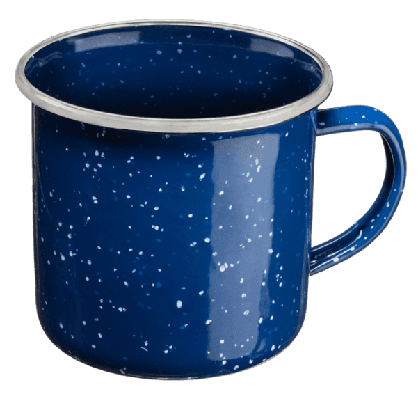 (4) Bass Pro Shops Enamelware Cup - 12 oz - Matthews Auctioneers