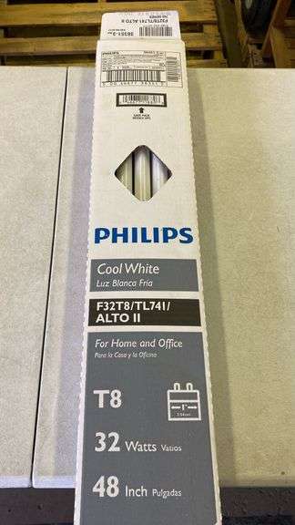 Philips T8 32Watt Cool White Bulbs (F32T8/TL741/Alto II) - Matthews ...