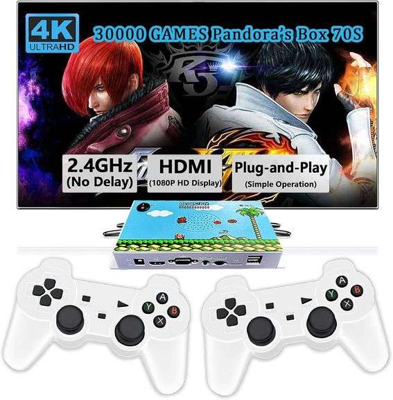 30000 in 1 Pandora Game Box 70S Mini Arcade Stick Retro Game Console ...