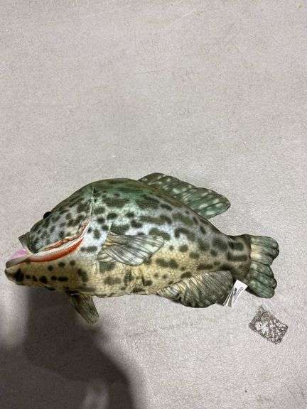 Bass Pro Shops Stuffed Crappie Plush Toy - Matthews Auctioneers