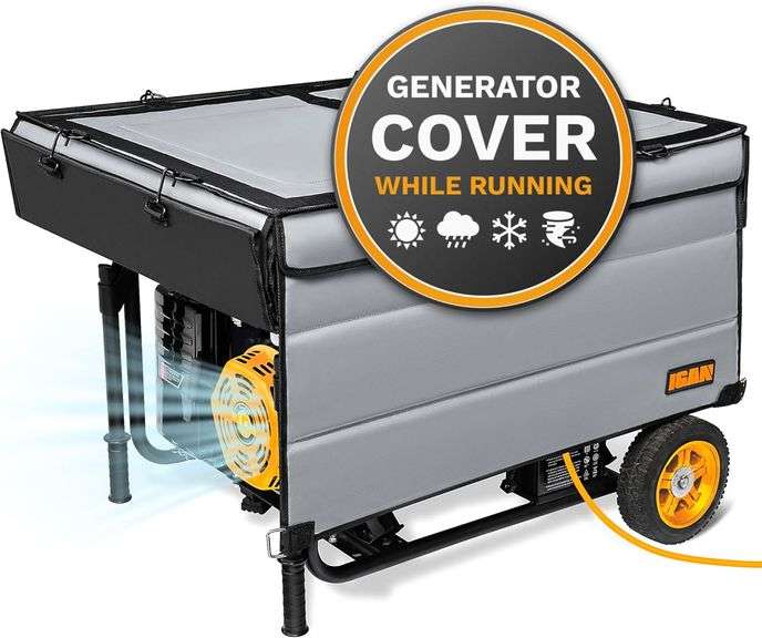 IGAN Generator Covers While Running, 100% Waterproof Generator Tent ...