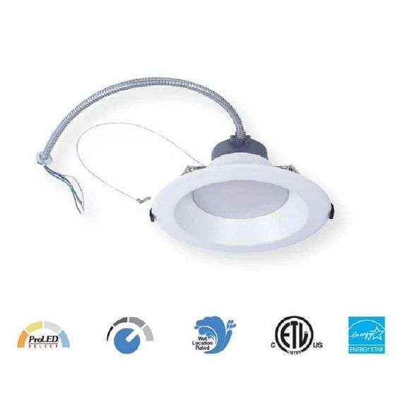 10 in. Selectable Lumen Color Temperature Dimmable Integrated LED ...