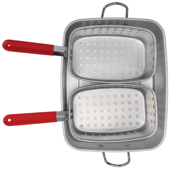 Bass Pro Shops 18-Quart Fish Fryer with Double Basket Set - Matthews ...