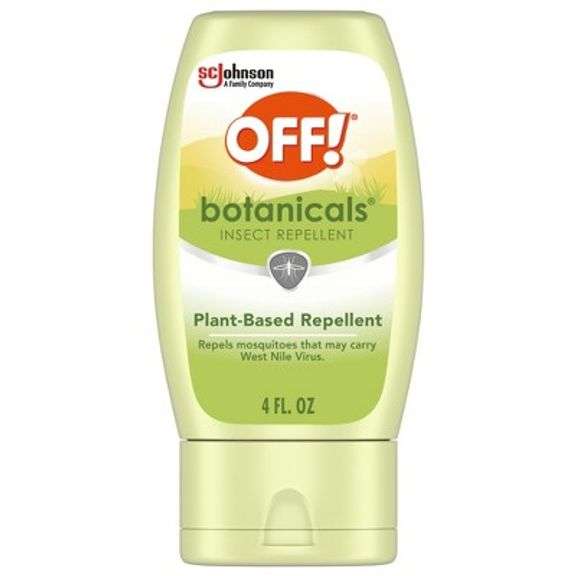 (3) OFF! Botanicals Plant Based Repellent Lotion - 4oz, 8 Pack ...