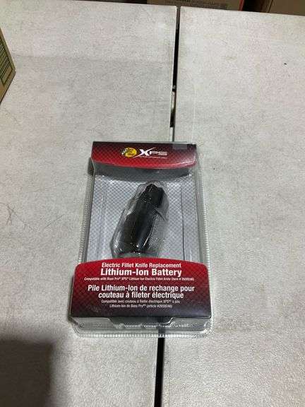 Bass Pro Shops XPS Electric Fillet Knife Replacement Lithium Ion ...