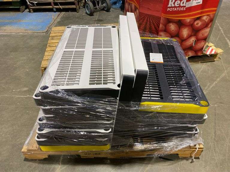 Pallet of Shelving - Matthews Auctioneers