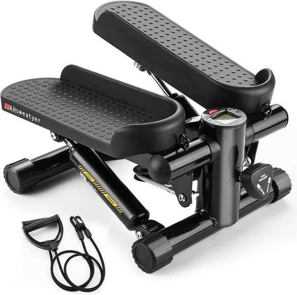 2024 Steppers for Exercise at Home Mini Stepper with Resistance Bands ...