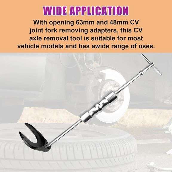 FEXON Inner CV Axle Puller Removal Tool with 5/8"-18 Slide Hammer ...