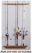 Bass Pro Shops Wall-Mount Vertical Rod Rack - Matthews Auctioneers