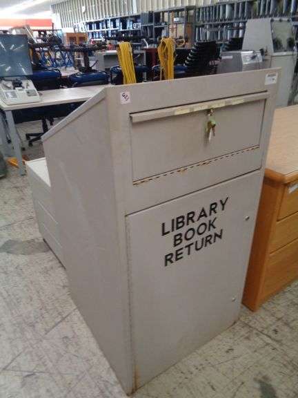 1 METAL BOOK RETURN - Matthews Auctioneers