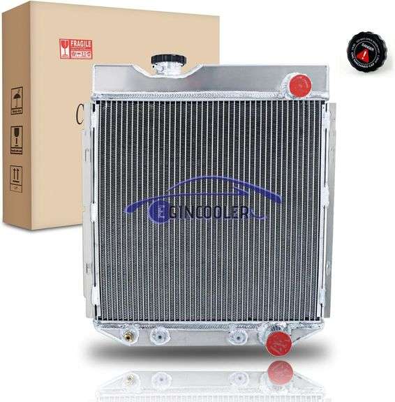 EGINCOOLER 3 Core Aluminum Radiator for ford 1964-1966 Mustang / 1963 ...