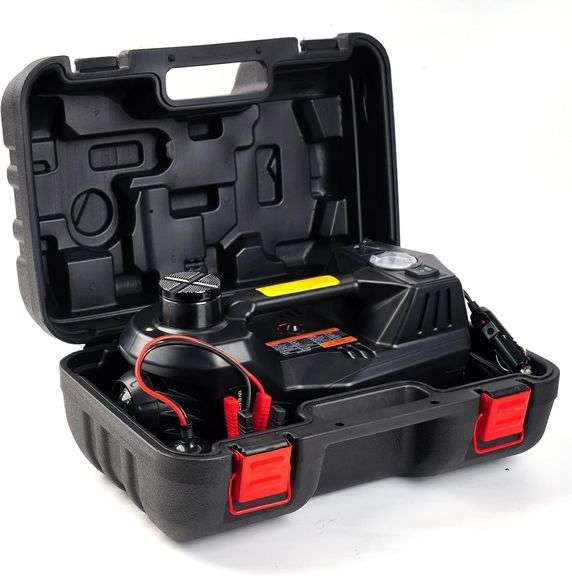 FEANISIFEI Electric Car Jack 5 Ton 12V Electric Jack with Built-in ...