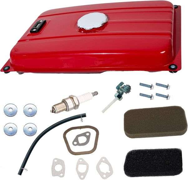 JJing Universal 5 Gallon Generator Gas Fuel Tank Compatible with Honda ...
