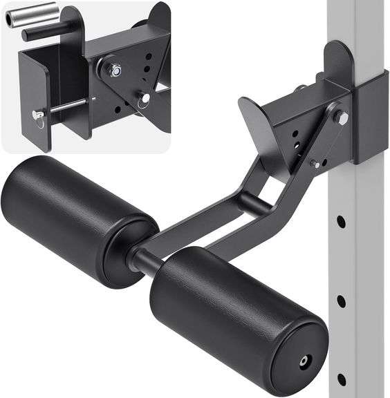 Kipika Nordic Hamstring Curl Squat Rack Attachment for Power Rack with ...