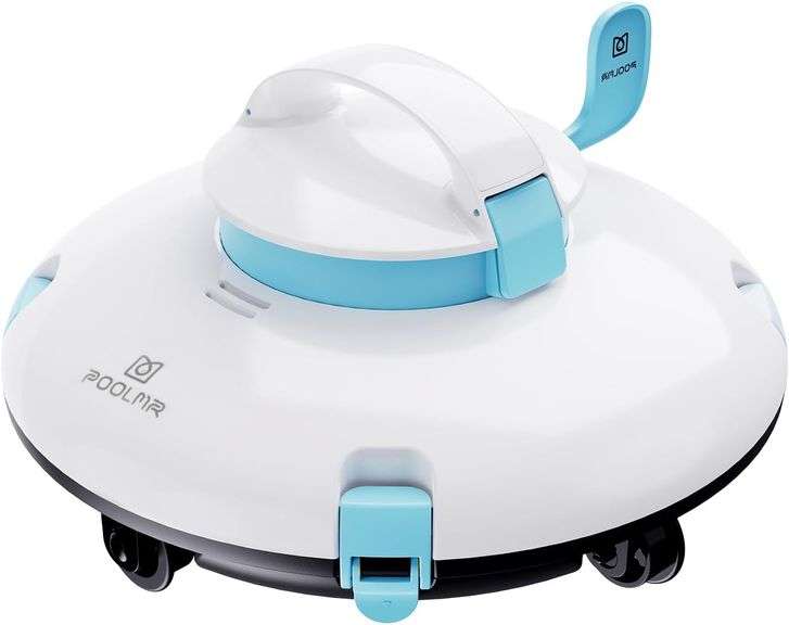 Cordless Robotic Pool Cleaner - Above Ground Pool Vacuum - 52 Ft/Min ...