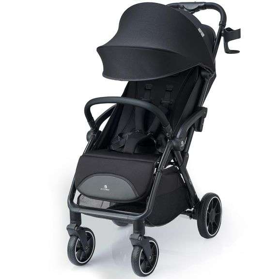Compact Travel Stroller, Self-Folding Lightweight Stroller with ...