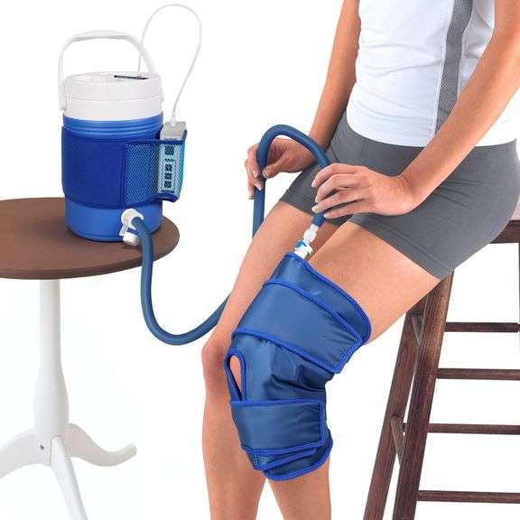 Cold Therapy Ice Machine System with Large Knee Pad for Post-Surgery ...