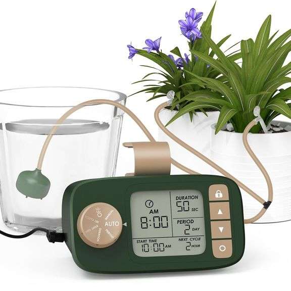 PIOMATIC Automatic Watering System for 15 Potted Plants, DIY Plant ...
