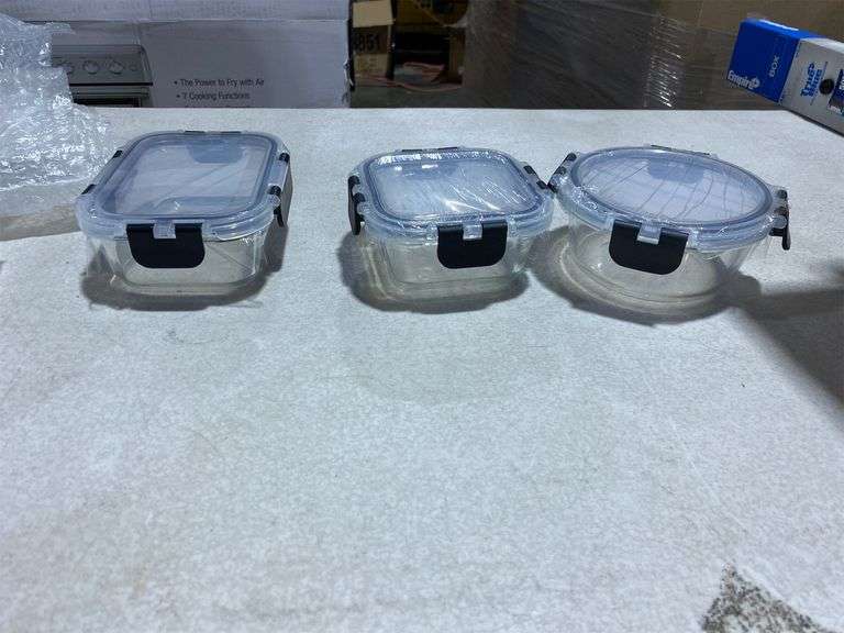 Glass Tupperware - Matthews Auctioneers