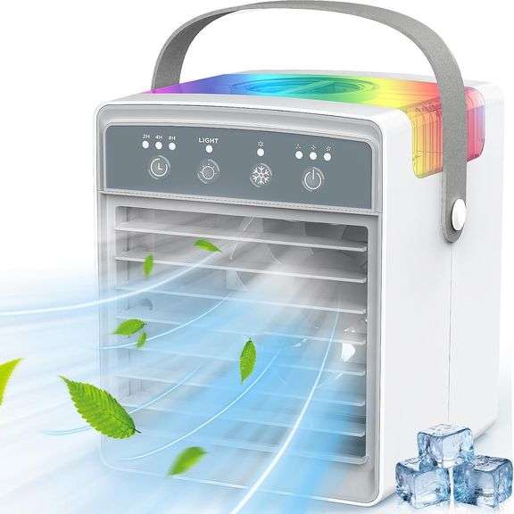 GOVVOM Portable Air Conditioners, USB Personal Mini Air Conditioner ...