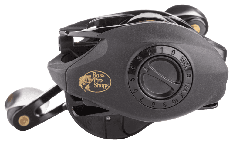 Bass Pro Shops MegaCast Baitcast Reel - Right - Matthews Auctioneers