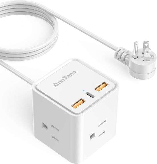 30W USB C Power Strip Fast Charging Extension Cord, 321 Power Strip ...