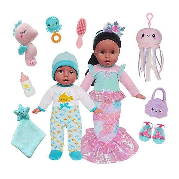Member's Mark Sweet Siblings Sea Life Dolls & Accessories - Matthews ...