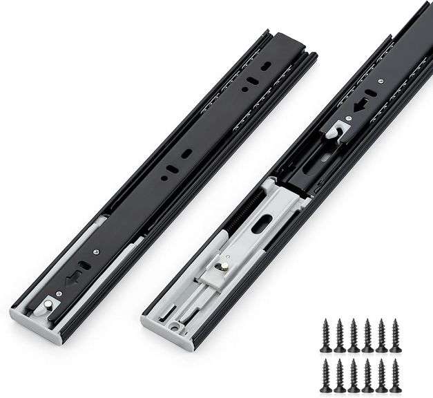 10 Pairs Soft Close Drawer Slides 18 Inches Heavy Duty Drawer Slides ...