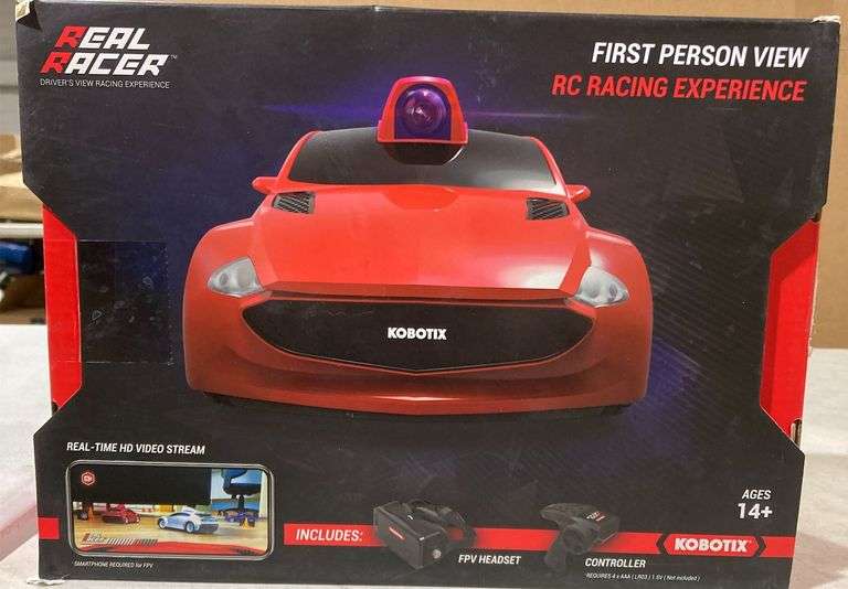 Kobotix Real Racer - Remote Control Car with Camera - Matthews Auctioneers