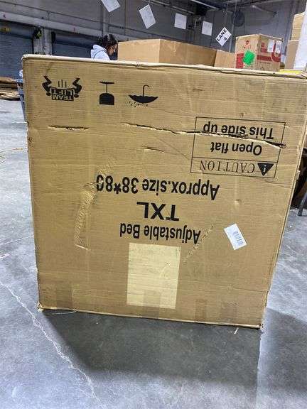 38 x 80 TXL Adjustable Bed - Matthews Auctioneers