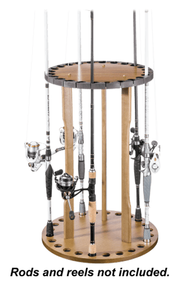 Bass Pro Shops Spinning Floor Rod Rack - Matthews Auctioneers