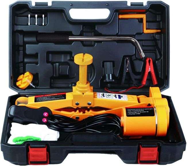 Electric Car Jack Kit ROGTZ Electric Scissor Jack 3 Ton All-in-one ...