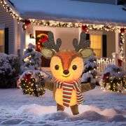 Holiday Living 2-ft LED Pop Up Reindeer Decoration - Matthews Auctioneers