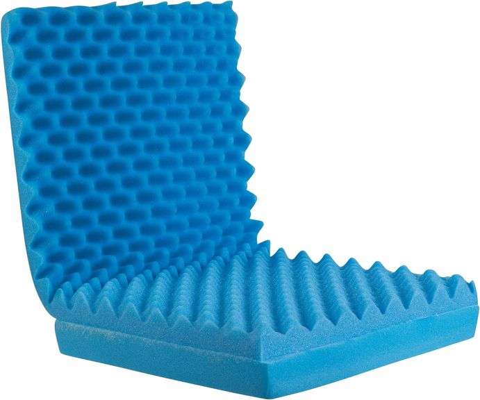 DMI Egg Crate Sculpted Foam Car Seat Cushion, Office Chair Cushion ...
