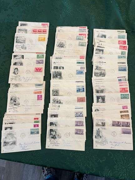 100+ 1946-53 first day issue covers - Matthews Auctioneers
