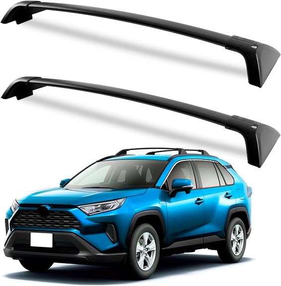 Max Loading 260lbs Lockable Roof Rack Cross Bars Compatible with Toyota ...