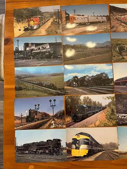 Vintage Railroad Post Card Lot - Matthews Auctioneers