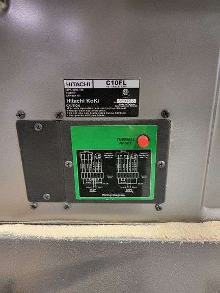 Hitachi 10-in 15-Amp Table Saw in the Table Saws department at ...