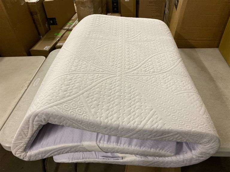 SINWEEK 2 Inch Gel Memory Foam Mattress Topper with Cooling Cover ...