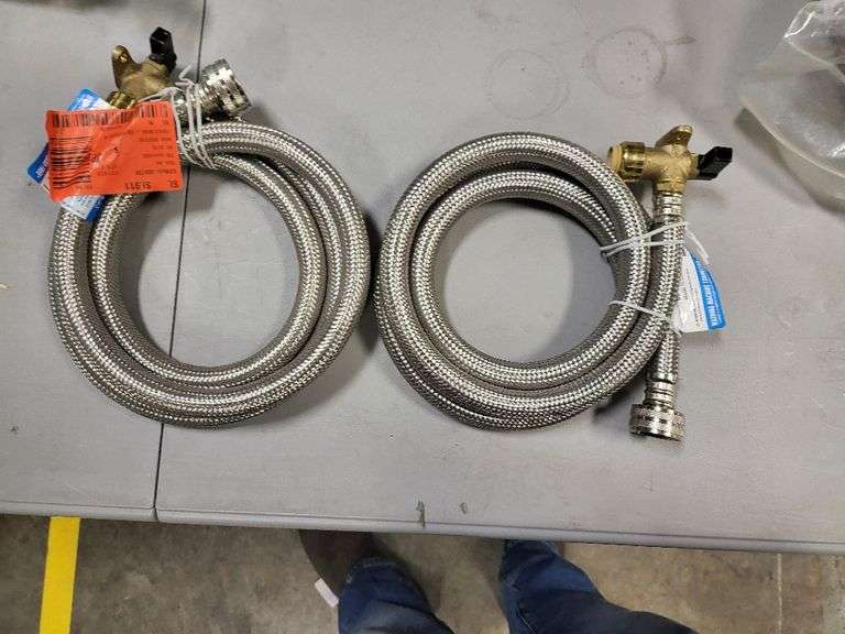 1/2 in. Push-to-Connect x 3/4 in. FHT Brass Washing Machine ...