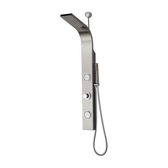 Vernazza 43 in. 2-Jet Shower Panel System with Shower Head and Hand ...