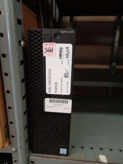 1 EACH-DELL OPTIPLEX 5060 - Matthews Auctioneers