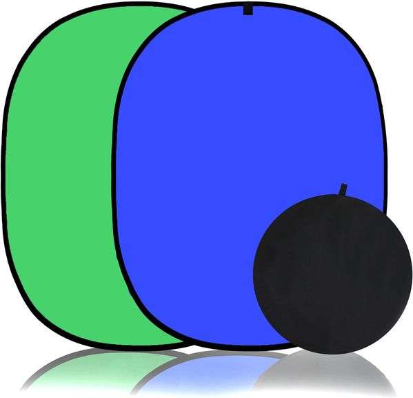 Koopro 57 Collapsible Twist Background Double-Sided Pop Up Flex ...