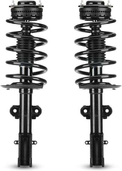 Front Pair Complete Struts Coil Spring Assembly Shock Absorbers ...