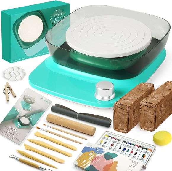 Deluxe pottery wheel studio - Matthews Auctioneers